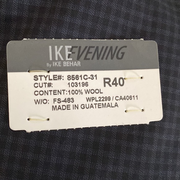 Ike Behar | Suits & Blazers | Nwt Ike Julian Tuxedo Jacket 4l 10 ...